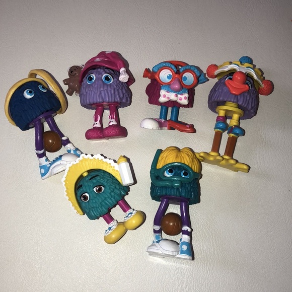 McDonald's | Toys | 989 Funny Fry Guys Mcdonalds Six Characters 19 ...